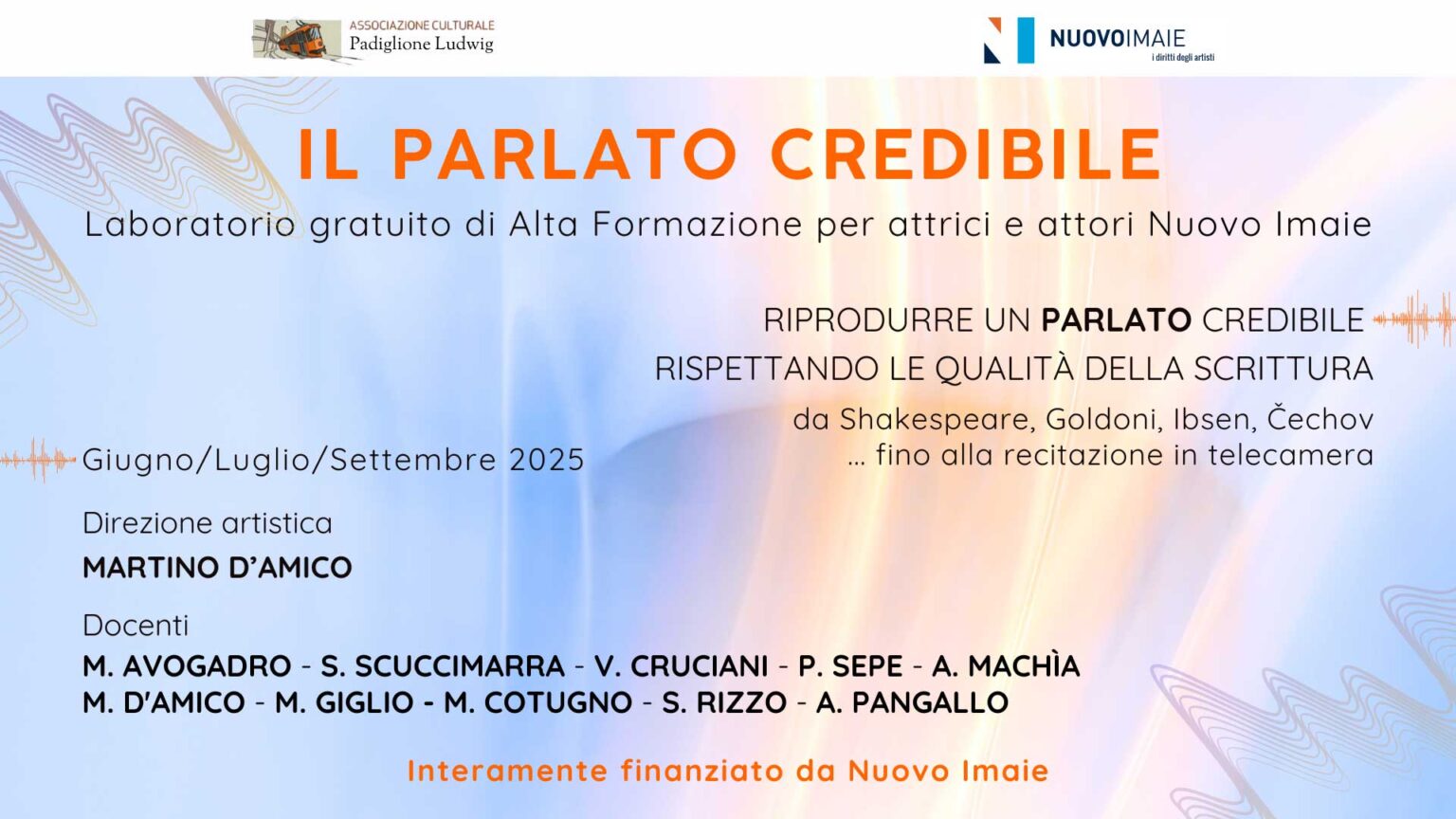Il parlato credibile - Padiglione Ludwig